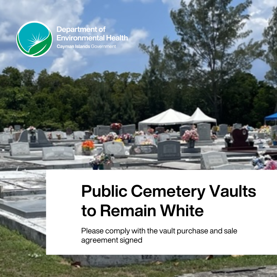 Public Cemetery Vaults to Remain White