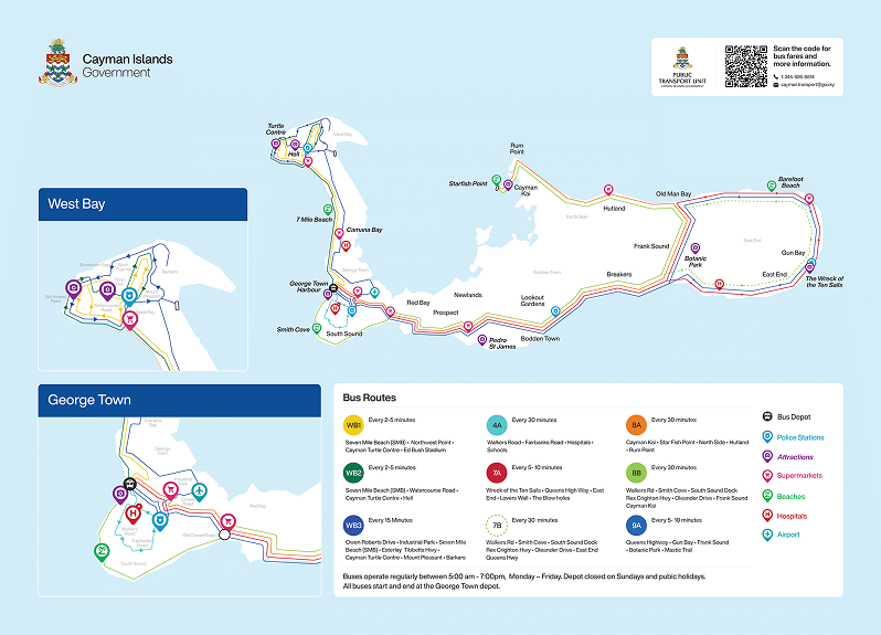 Launch of new, easy-to-read bus route maps take effect 21st August 2025